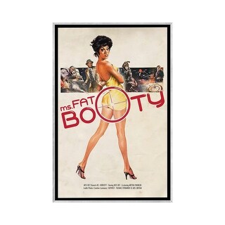 iCanvas "Ms Fatbooty" by Ads Libitum Framed - Bed Bath & Beyond - 37725488